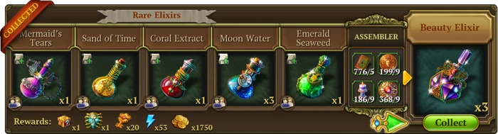 Rare Elixirs | Hidden City Wiki | Fandom