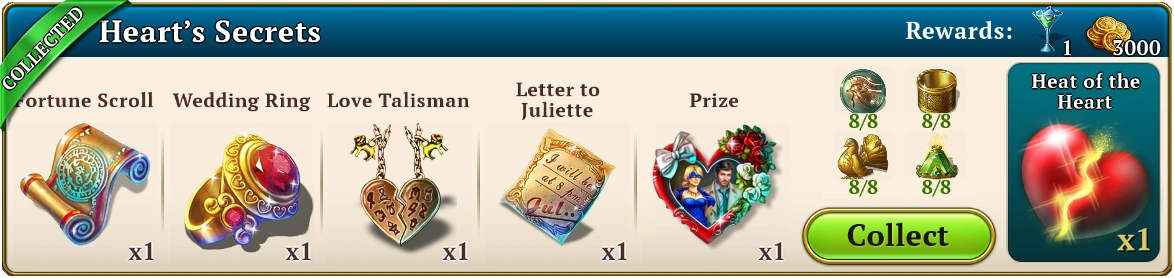 Heart's Secrets | Hidden City Wiki | Fandom