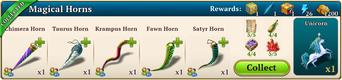 Magical Horns | Hidden City Wiki | Fandom