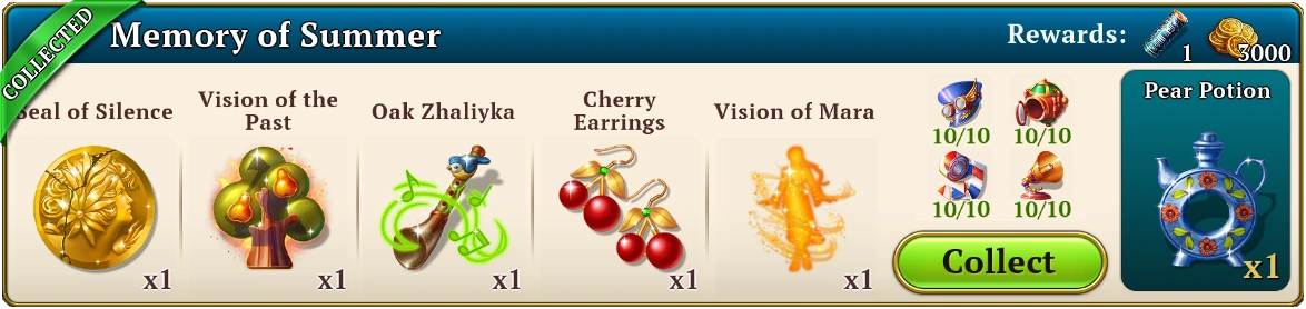 Memory of Summer | Hidden City Wiki | Fandom