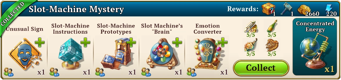 Slot-Machine Mystery | Hidden City Wiki | Fandom