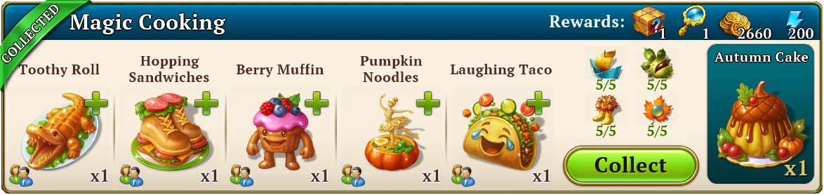 Magic Cooking | Hidden City Wiki | Fandom