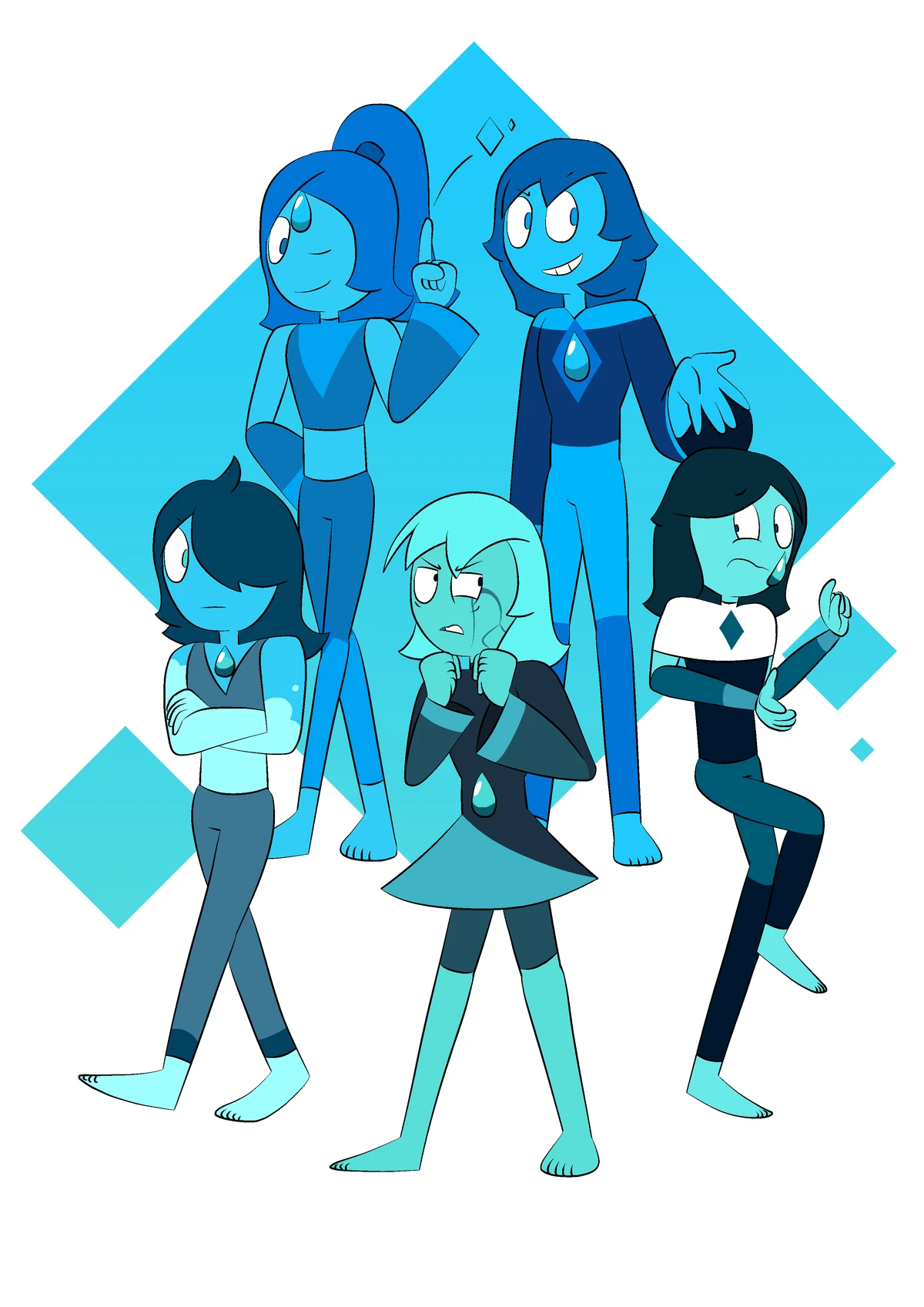 Turquoise Squad | Hidden Crystal Gems Wiki | Fandom