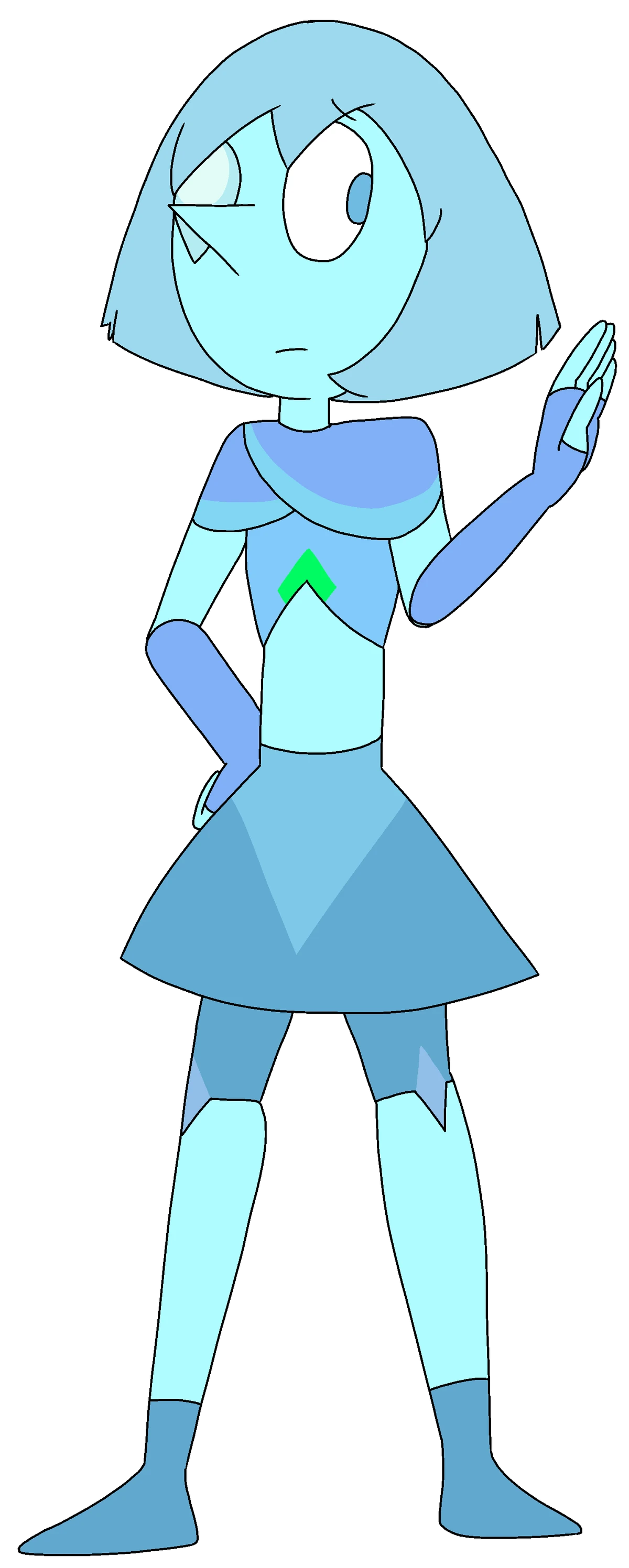 Powder Blue Pearl | Hidden Crystal Gems Wiki | Fandom