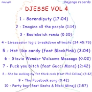 Djesse Vol 4 Tracklist | The Hideaway Wiki | Fandom