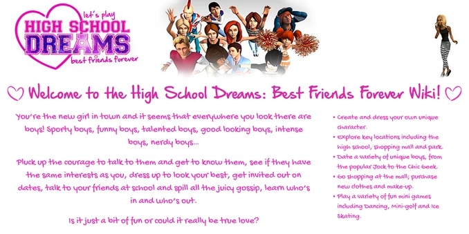 High School Dreams: Best Friends Forever Wiki | Fandom