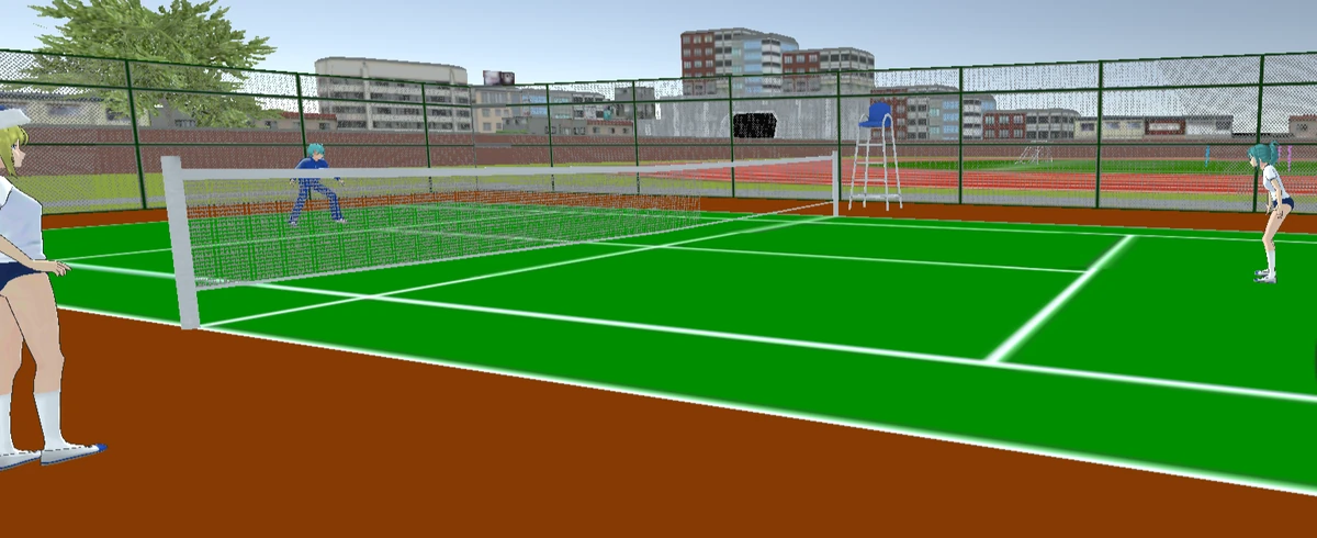 Tennis courts | High School Simulator Wiki | Fandom