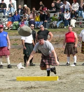 Stone put (photos) | Highland Games | Fandom