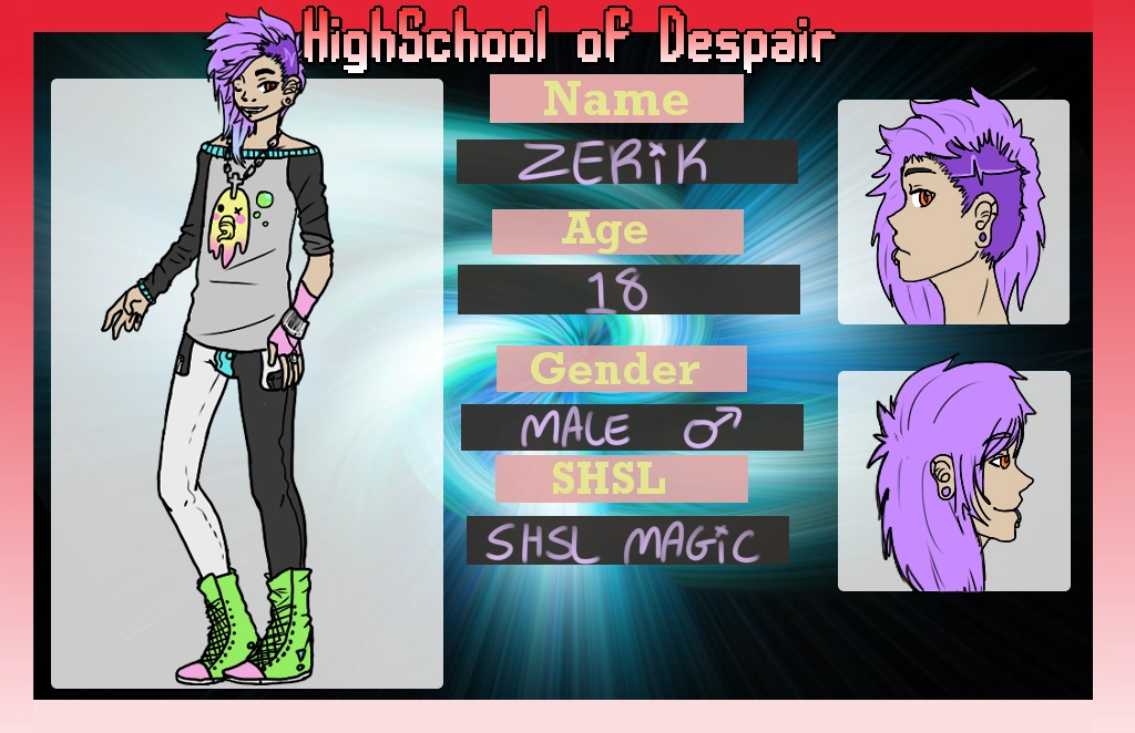 Zerik | HighSchool of Despair Wiki | Fandom