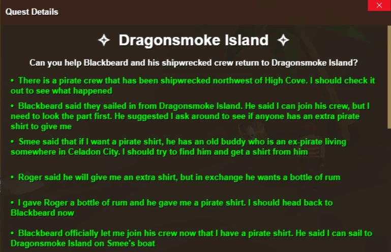 Dragonsmoke Island | HighSpell Wiki | Fandom