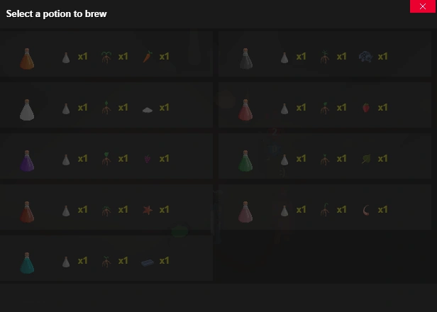 Potionmaking | HighSpell Wiki | Fandom