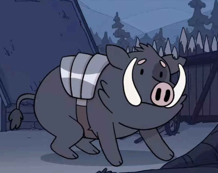 Halvor's boar | Hilda: A Netflix Original Series Wiki | Fandom
