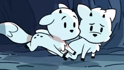 how to draw a deer fox from hilda