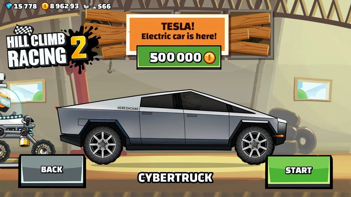 Cybertruck (Vereshchak) | Hill Climb Racing Character Creator Wiki | Fandom