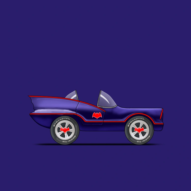 Batmobile Lowrider (Vehicle Paint) | Hill Climb Racing Character ...