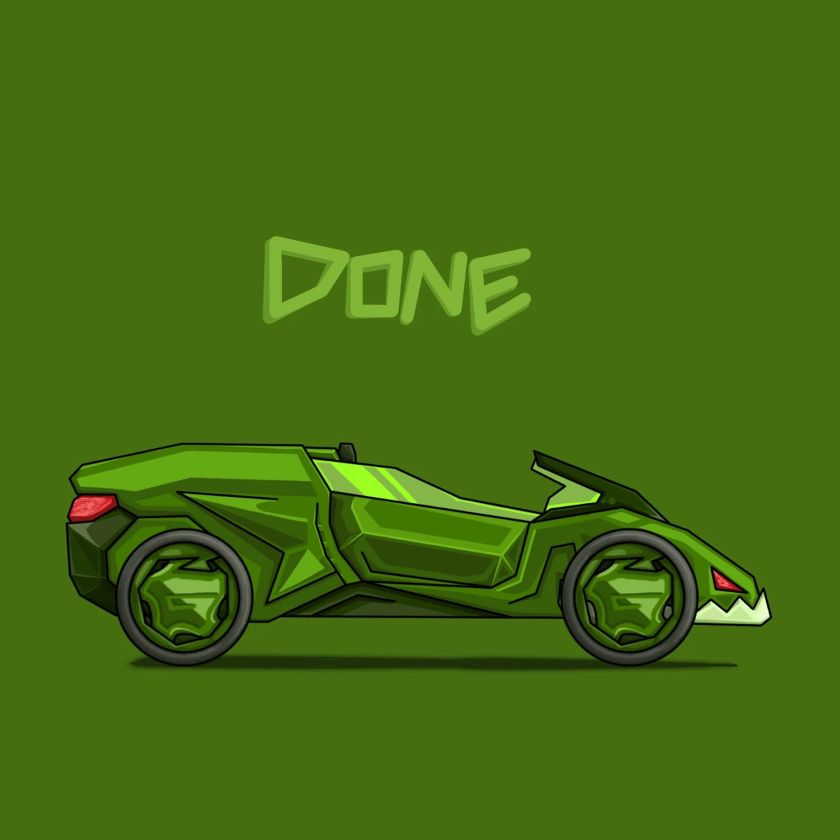 Gator Lambo (Vehicle Paint) | Hill Climb Racing Character Creator Wiki ...