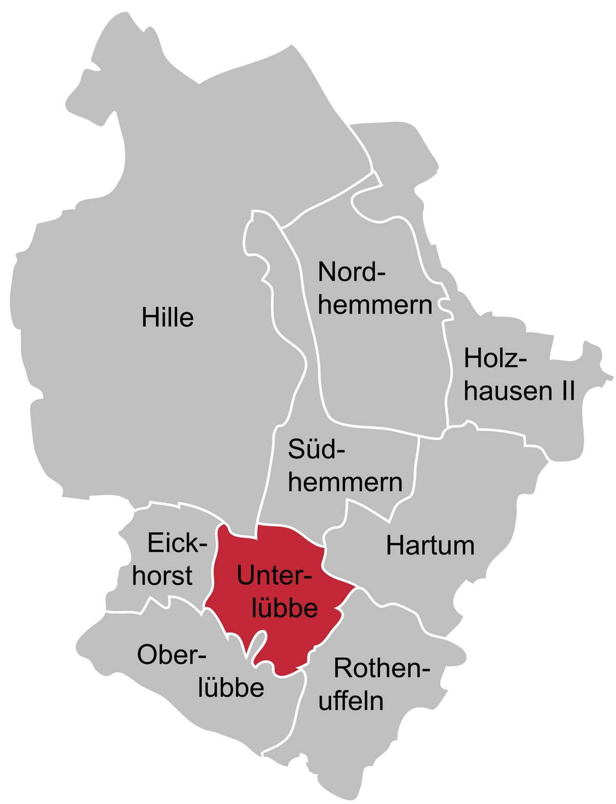 Unterlübbe | Hille Wiki | Fandom