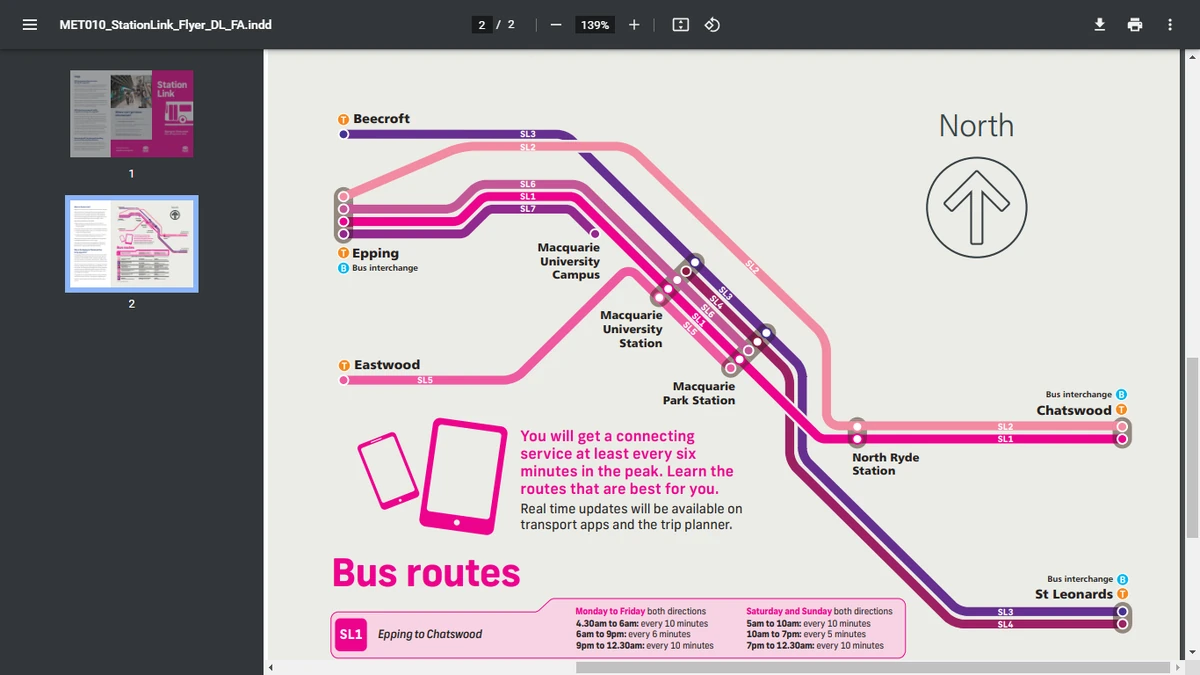 Station Link Routes SL1-SL7 | Hillsbus Wiki | Fandom