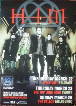 Australia Tour 2006 | HIM Wiki | Fandom