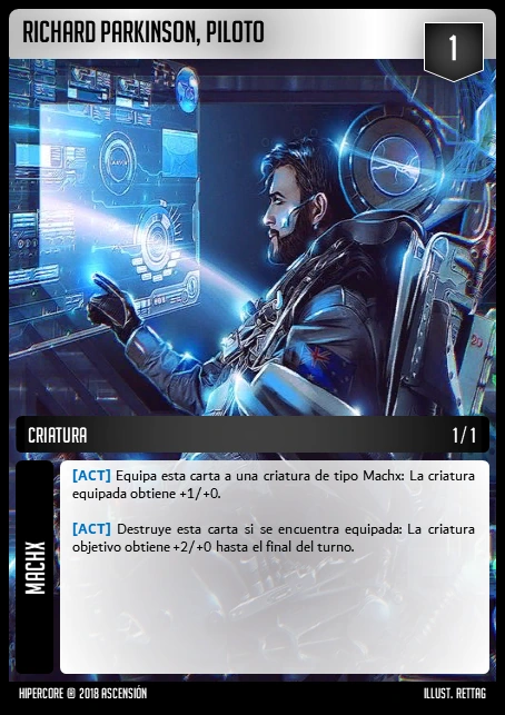 Richard Parkinson, Piloto | HiperCore Wiki | Fandom