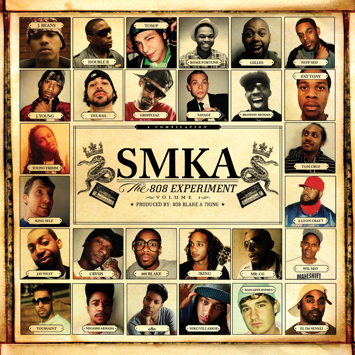 The 808 Experiment: Vol 1 (mixtape) | Hip-Hop Database Wiki | Fandom