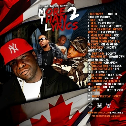 Mtl: More Than Lyrics 2 (mixtape) | Hip-Hop Database Wiki | Fandom
