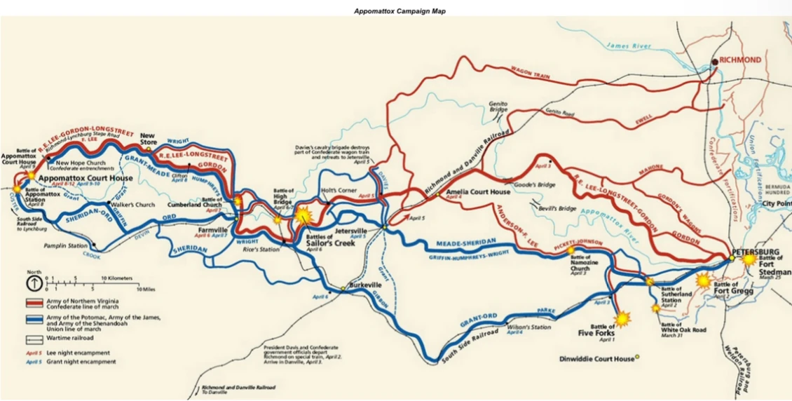 Appomattox campaign | Histor-Fiction Wiki | Fandom