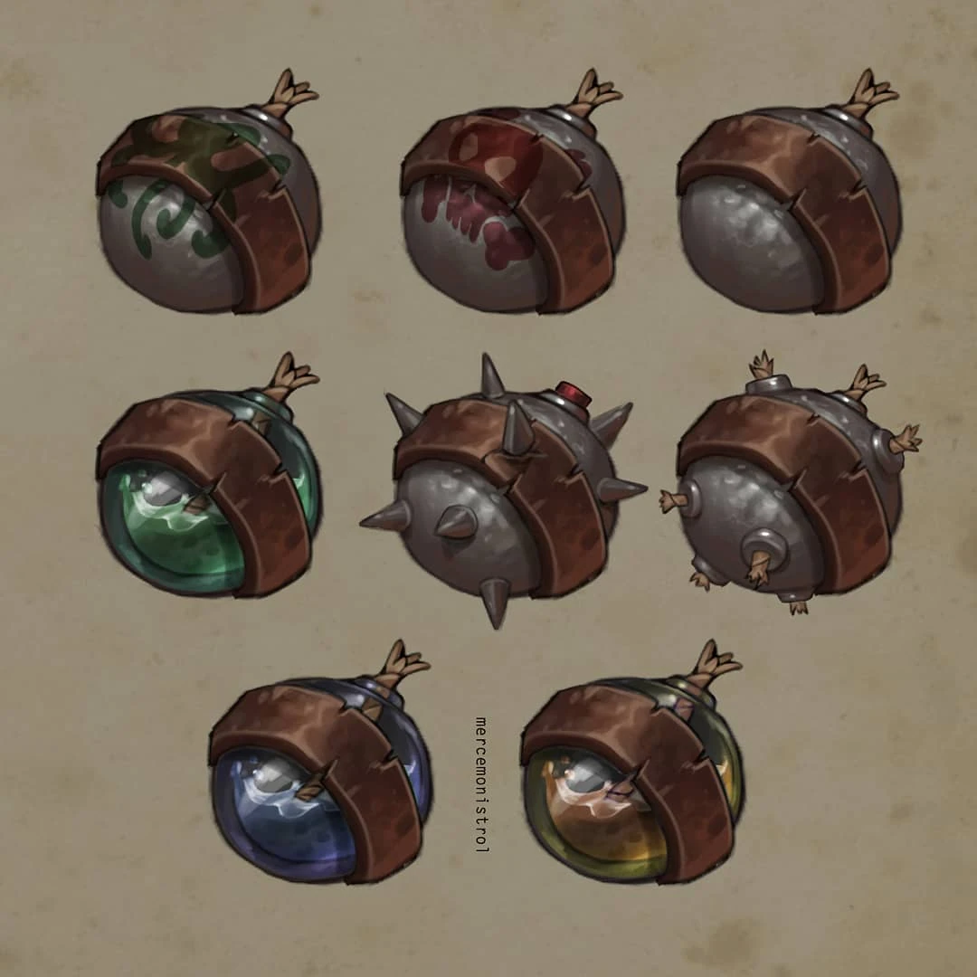 Granadas | Wiki Historias de Geodras | Fandom