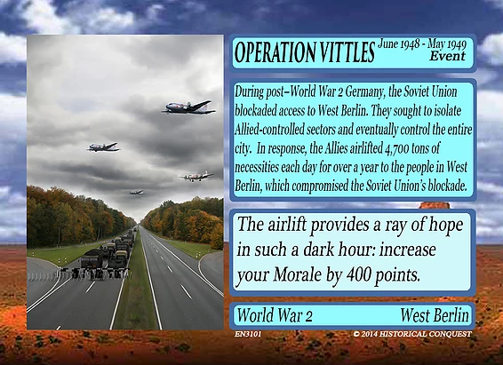 Operation Vittles | Historical Conquest Wiki | Fandom