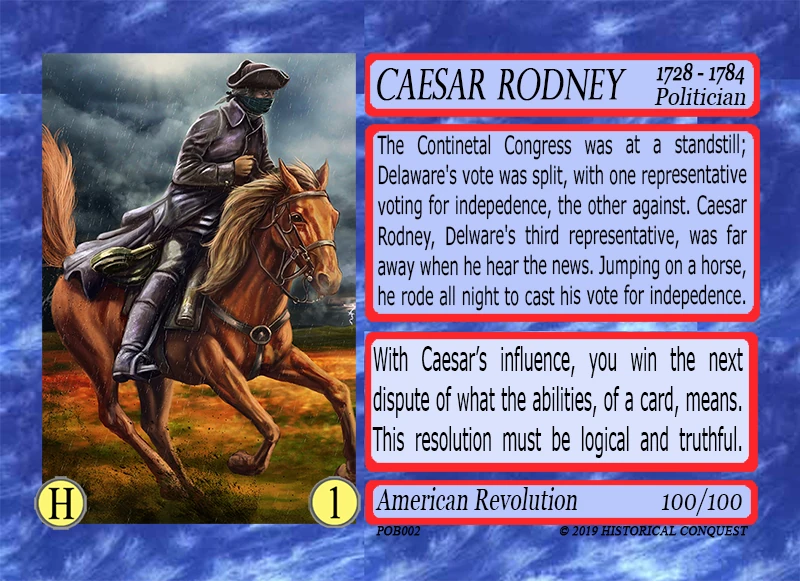 Caesar Rodney | Historical Conquest Wiki | Fandom