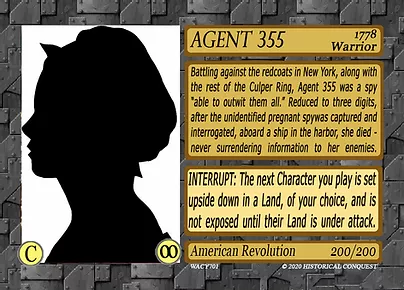 Agent 355 | Historical Conquest Wiki | Fandom