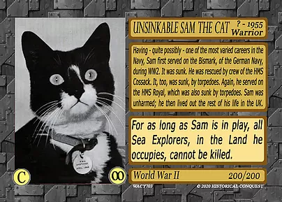 Unsinkable Sam the Cat | Historical Conquest Wiki | Fandom