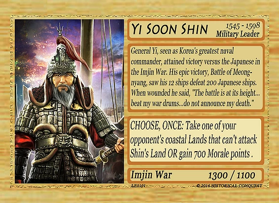 Yi Soon Shin | Historical Conquest Wiki | Fandom