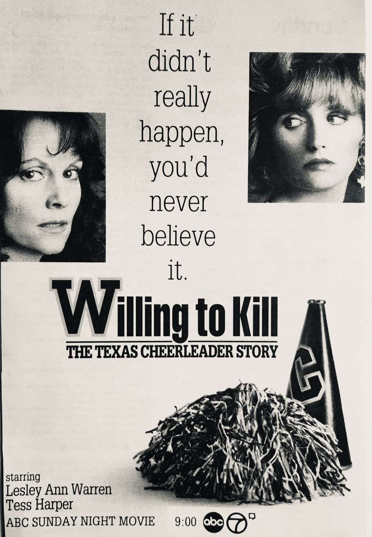 Willing To Kill The Texas Cheerleader Story 1992 Tv Historical