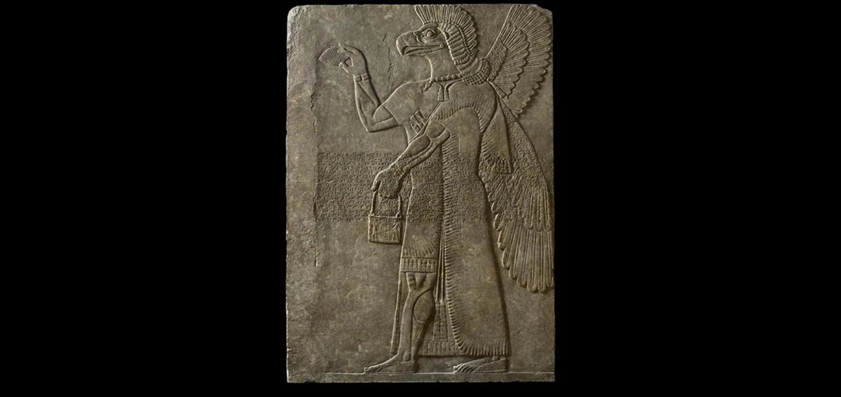 Relief Panel of Assyrian Eagle God | History 2701 Wiki | Fandom