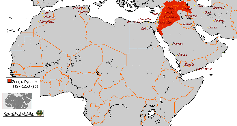 Zengid dynasty | Wiki Atlas of World History Wiki | Fandom