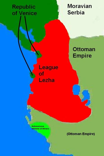 League of Lezhë | Wiki Atlas of World History Wiki | Fandom