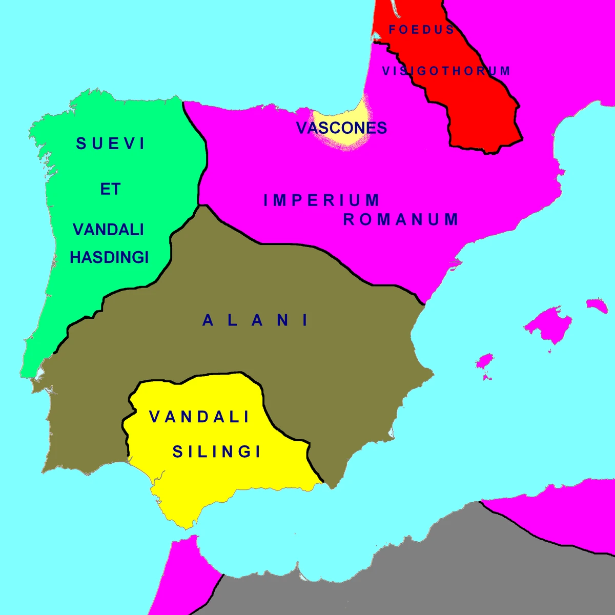 Suebic Kingdom of Galicia | Wiki Atlas of World History Wiki | Fandom