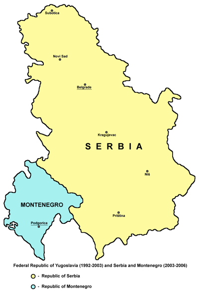 Republic of Montenegro (1992–2006) | Wiki Atlas of World History Wiki ...