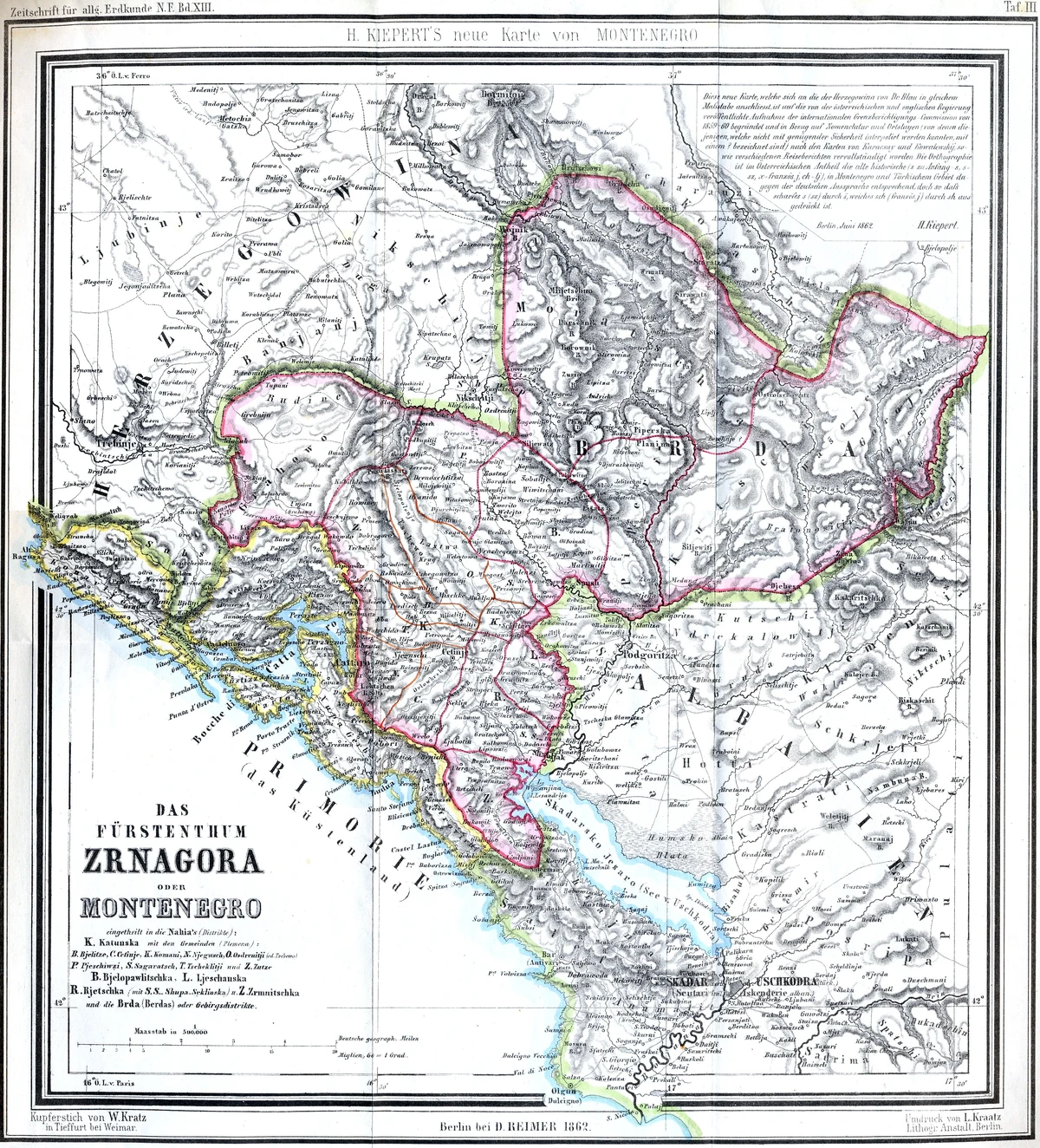 Principality of Montenegro | Wiki Atlas of World History Wiki | Fandom