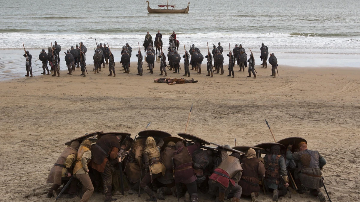 Battle on the Northumbrian Shores | HistoryVikings Wiki | Fandom