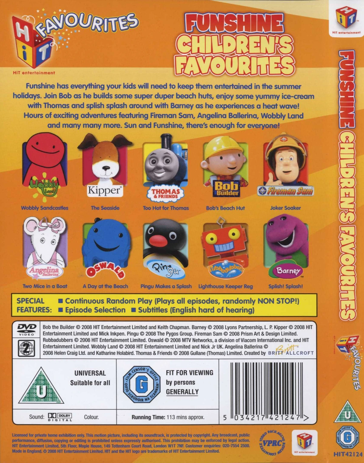 Funshine Children's Favourites | HIT Entertainment Wiki | Fandom
