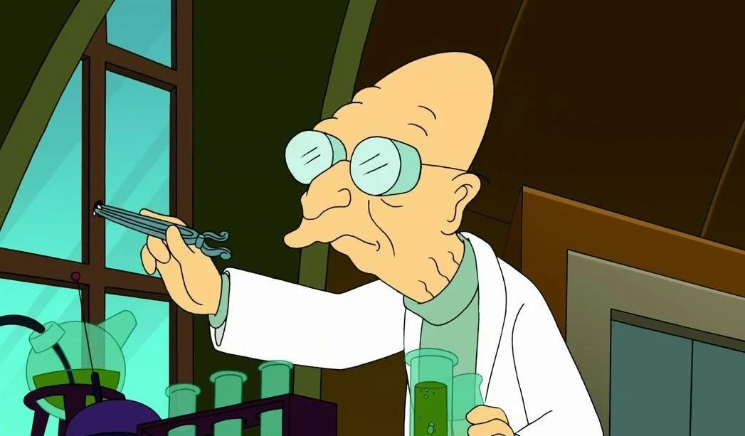 Futurama De La Televisión Profesor Farnsworth
