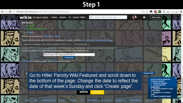 Hitler Parody Wiki:Featured/Tutorial | Hitler Parody Wiki | Fandom