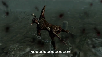 Hitler encounters a Giant in The Elder Scrolls V Skyrim | Hitler Rants ...