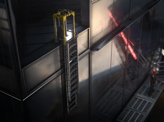 Shortcut: Ventilation Area Ladder | Hitman Wiki | Fandom