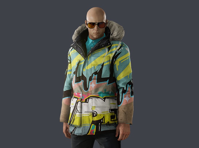 Толстовка с граффити Hitman вики Fandom