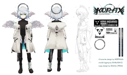 Korax/暁烏コラクス | Hkvtuber Wiki | Fandom