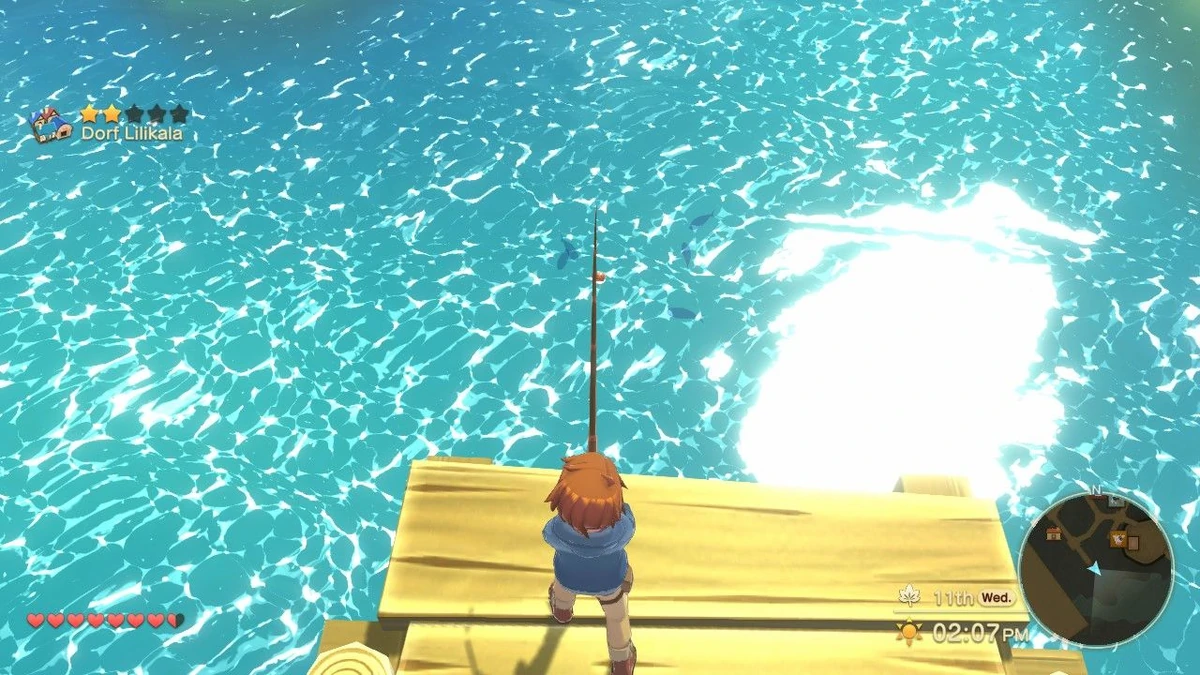 Fishing (TWoA) | The Harvest Moon Wiki | Fandom