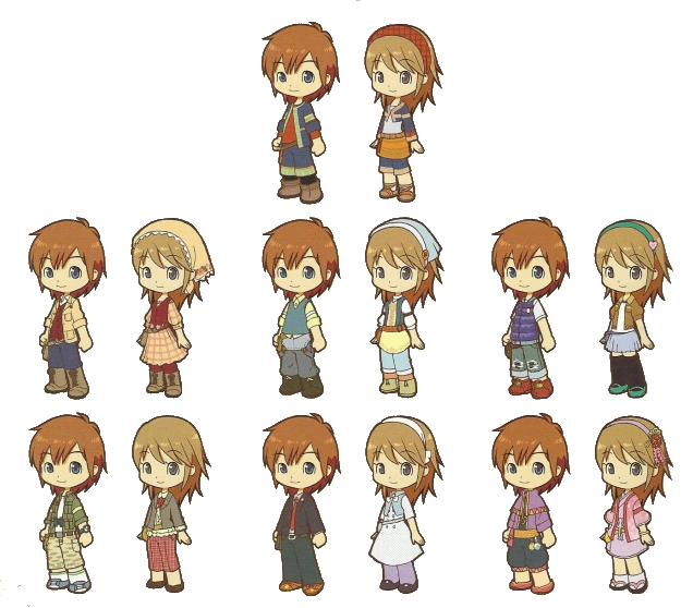 Clothes (TToTT) | The Harvest Moon Wiki | Fandom